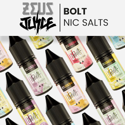 Bolt by Zeus | Vape Base Gourmet eLiquid Wholesale