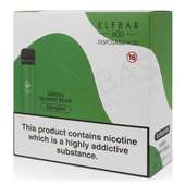 Green Gummy Bear Elf Bar Disposable Vape | Elf Bar 20mg Disposables ...
