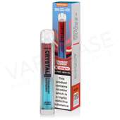 Strawberry Raspberry Crystal Bar Disposable Vape | Crystal Bar ...