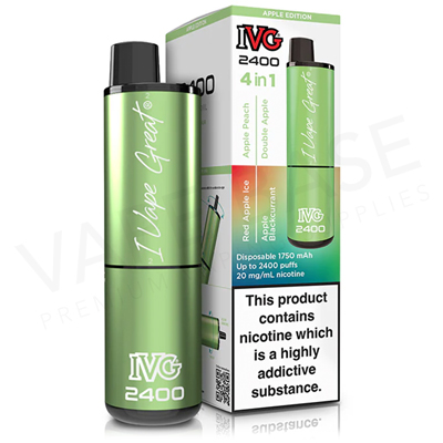 IVG 2400 Disposable Vape | Vape Base Gourmet eLiquid Wholesale