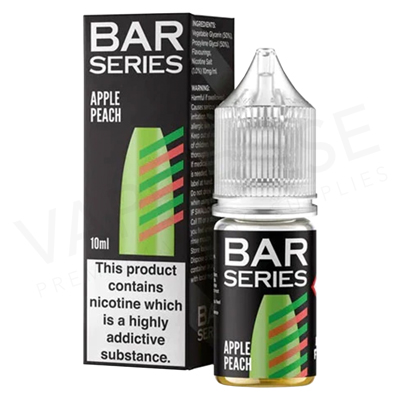 Apple Peach Nic Salt E-Liquid by Bar Series | Bar Series Nic Salts ...