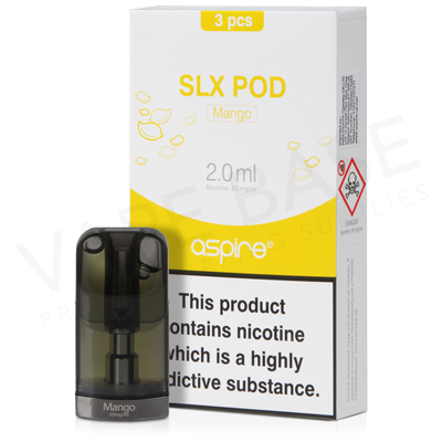 Aspire SLX Mango Prefilled Nic Salt Pod | Aspire Replacement Vape Pods ...