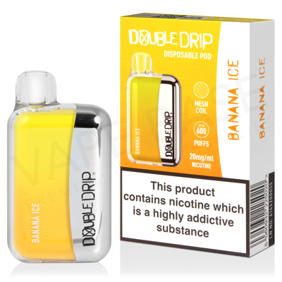 Banana Ice Double Drip Disposable Vape | Double Drip Disposable Vape ...