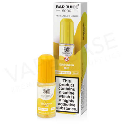 Banana Ice E-Liquid by Bar Juice 5000 | Bar Juice 5000 | Vape Base ...