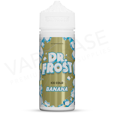 Banana E-Liquid by Dr Frost Polar Ice Shortfills 100ml | Dr Frost Polar ...