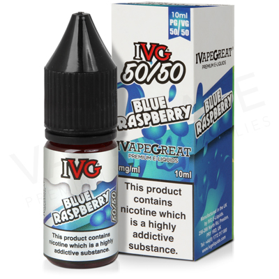 Blue Raspberry E-Liquid by IVG 50/50 | IVG E-Liquid 50/50 | Vape Base ...