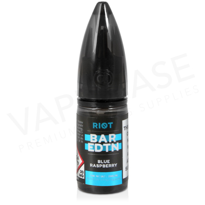 Blue Raspberry Nic Salt E-Liquid by Riot Bar Edition | Riot Bar EDTN ...