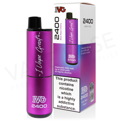 IVG 2400 Disposable Vape | Vape Base Gourmet eLiquid Wholesale