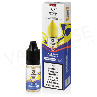 Crystal Clear Nic Salts | Vape Base Gourmet eLiquid Wholesale