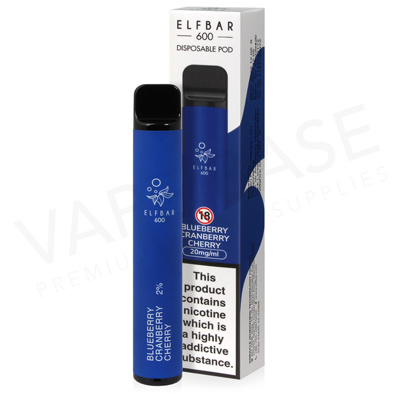 Blueberry Cranberry Cherry Elf Bar Disposable Vape | Elf Bar 20mg ...