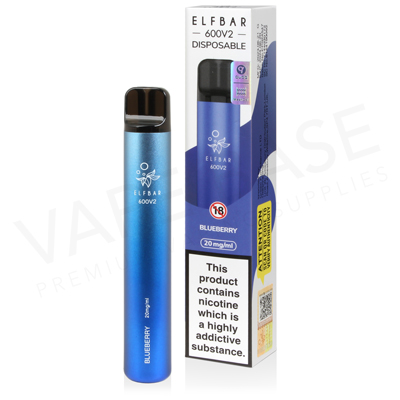 Blueberry Elf Bar V2 Disposable Vape | Elf Bar 600 V2 Disposables ...