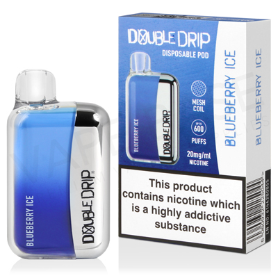 Blueberry Ice Double Drip Disposable Vape | Double Drip Disposable Vape ...