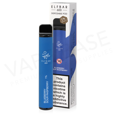 Blueberry Sour Raspberry Elf Bar 10mg Disposable Vape | Elf Bar 10mg ...