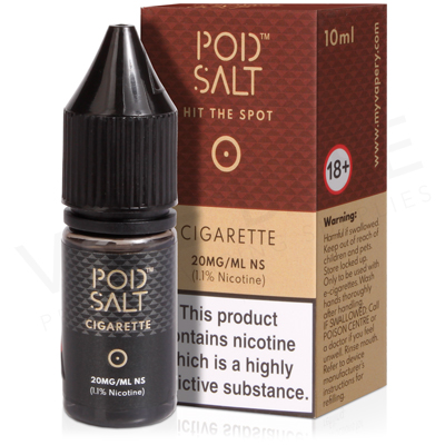 Cigarette Nicotine Salt E-Liquid by Pod Salt | Pod Salt | Vape Base ...