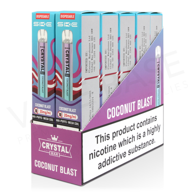 Coconut Blast Crystal Bar Disposable Vape | Crystal Bar Disposable Vape ...