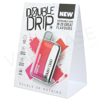 Double Drip POS Pack | Double Drip Disposable Vape POS | Vape Base ...