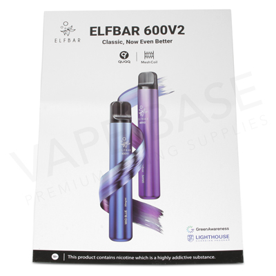 Elf Bar & Lost Mary POS | Vape Base Gourmet eLiquid Wholesale