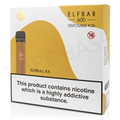 Elfbull Ice Elf Bar 10mg Disposable Vape | Elf Bar 10mg Disposables ...