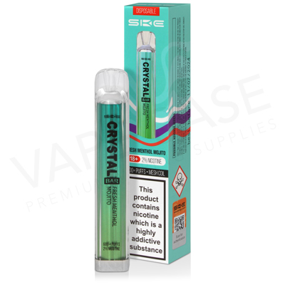 Lemon & Lime Crystal Bar Disposable Vape | Crystal Bar | Vape Base ...