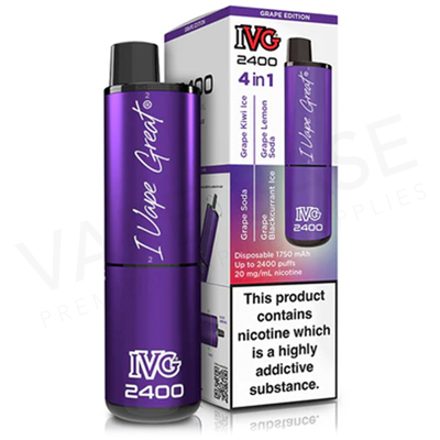 Blue Edition IVG 2400 Disposable Vape | IVG 2400 Disposable Vape | Vape ...