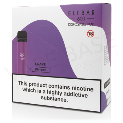 Strawberry Ice Elf Bar 10mg Disposable Vape | Elf Bar 10mg Disposables ...