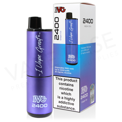 Peach Mango Ice IVG 2400 Disposable Vape | IVG 2400 Disposable Vape ...