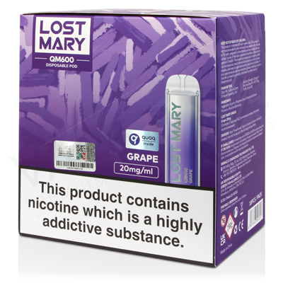 Lost Mary QM600 Disposables | Vape Base Gourmet eLiquid Wholesale