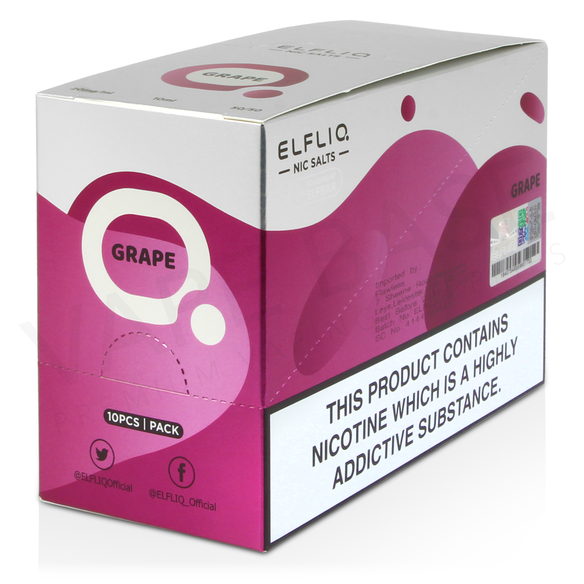 Cola Nic Salt E-Liquid by Elfliq | Elfliq | Vape Base Gourmet eLiquid ...