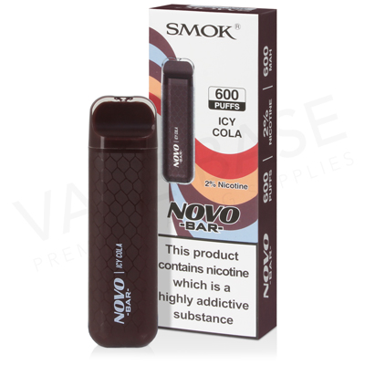 Icy Cola Smok Novo Bar Disposable Vape | Smok Novo Disposable Device ...