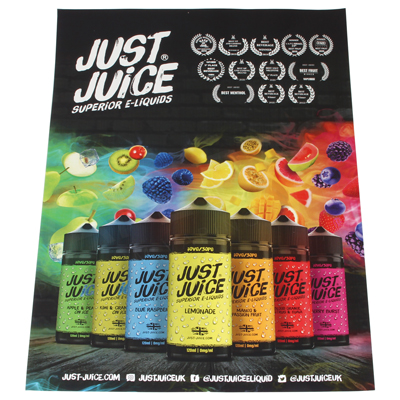 Just Juice POS | Vape Base Gourmet eLiquid Wholesale