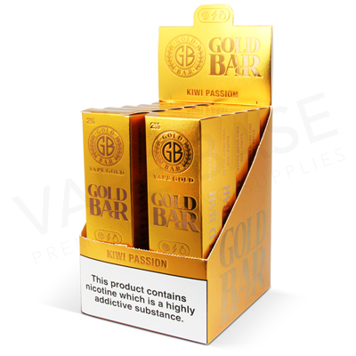 Gold Bar Disposable Vape | Vape Base Gourmet eLiquid Wholesale