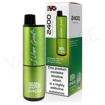 Ice Blue IVG 2400 Disposable Vape | IVG 2400 Disposable Vape | Vape ...