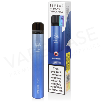 Mad Blue Elf Bar V2 Disposable Vape | Elf Bar 600 V2 Disposables | Vape ...