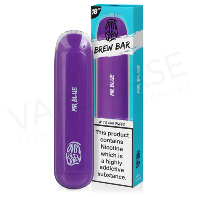 Mr Blue Brew Bar Disposable Vape | Ohm Brew Bar | Vape Base Gourmet ...