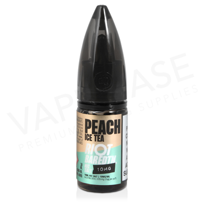 Peach Ice Tea Nic Salt E-Liquid by Riot Bar Edition | Riot Bar EDTN ...