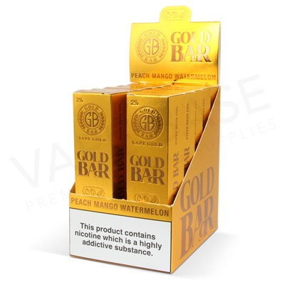 Gold Bar Disposable Vape | Vape Base Gourmet eLiquid Wholesale