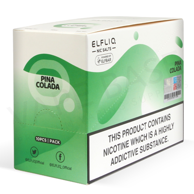 Pina Colada Nic Salt E-Liquid by Elfliq | Elfliq Nic Salts | Vape Base ...