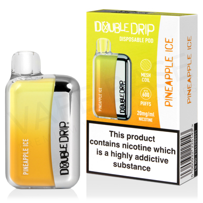 Pineapple Ice Double Drip Disposable Vape | Double Drip Disposable Vape ...