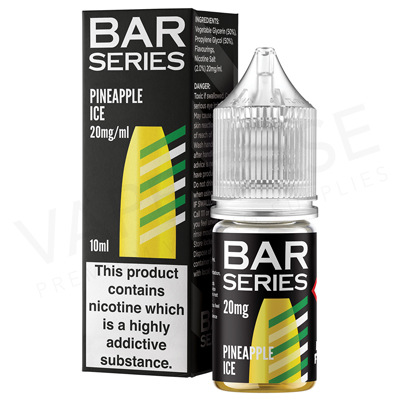 Pineapple Ice Nic Salt E-Liquid by Bar Series | Bar Series Nic Salts | Vape Base Gourmet eLiquid ...