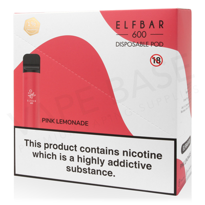 Strawberry Ice Elf Bar 10mg Disposable Vape | Elf Bar 10mg Disposables ...