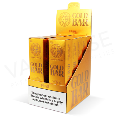 Gold Bar Disposable Vape | Vape Base Gourmet eLiquid Wholesale