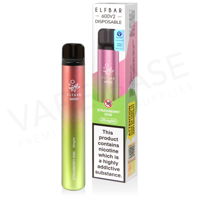 Strawberry Raspberry Cherry Ice Elf Bar V2 Disposable Vape | Elf Bar ...