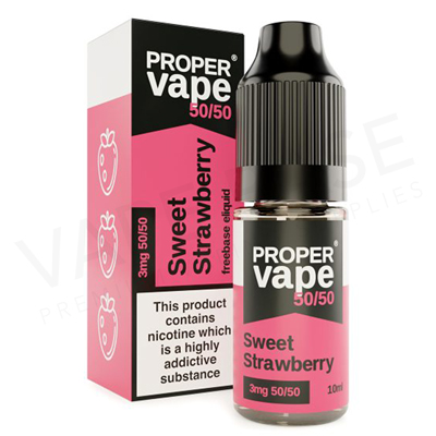 Sweet Strawberry E-Liquid by Proper Vape 50/50 | Proper Vape 50/50 ...