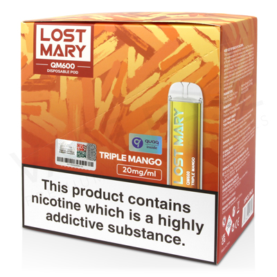 Lost Mary QM600 Disposables | Vape Base Gourmet eLiquid Wholesale