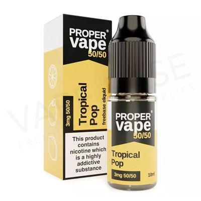 Tropical Pop E-Liquid by Proper Vape 50/50 | Proper Vape 50/50 | Vape ...
