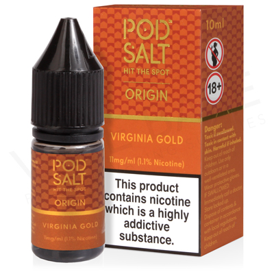 Virginia Gold Nic Salt E-liquid by Pod Salt Origin | Pod Salt Origin ...