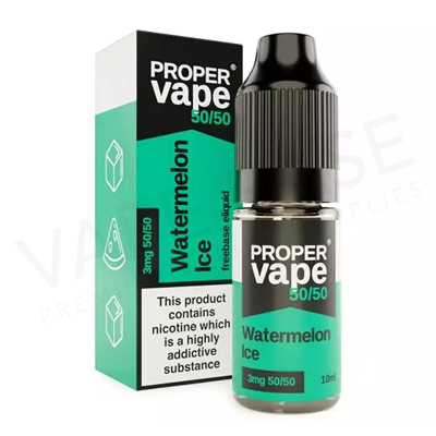Watermelon Ice E-Liquid by Proper Vape 50/50 | Proper Vape 50/50 | Vape ...