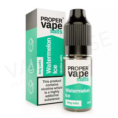 Watermelon Ice E-Liquid by Proper Vape Salts | Proper Vape Salts | Vape ...