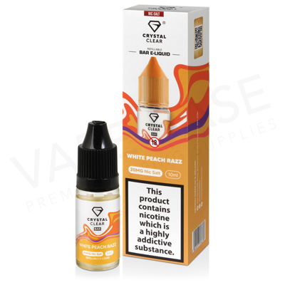 Crystal Clear Nic Salts | Vape Base Gourmet eLiquid Wholesale