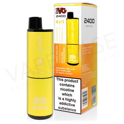 Ice Blue IVG 2400 Disposable Vape | IVG 2400 Disposable Vape | Vape ...